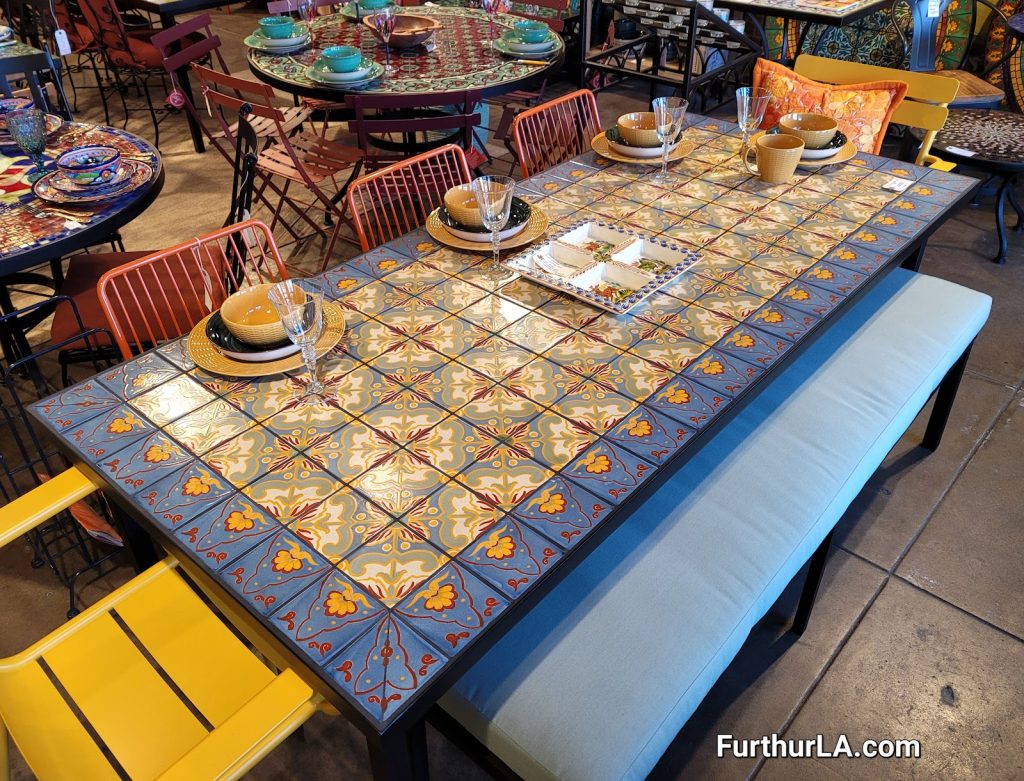 Large Mosaic and Talavera Tables - Page 2 of 3 - Furthur Furniture Los ...