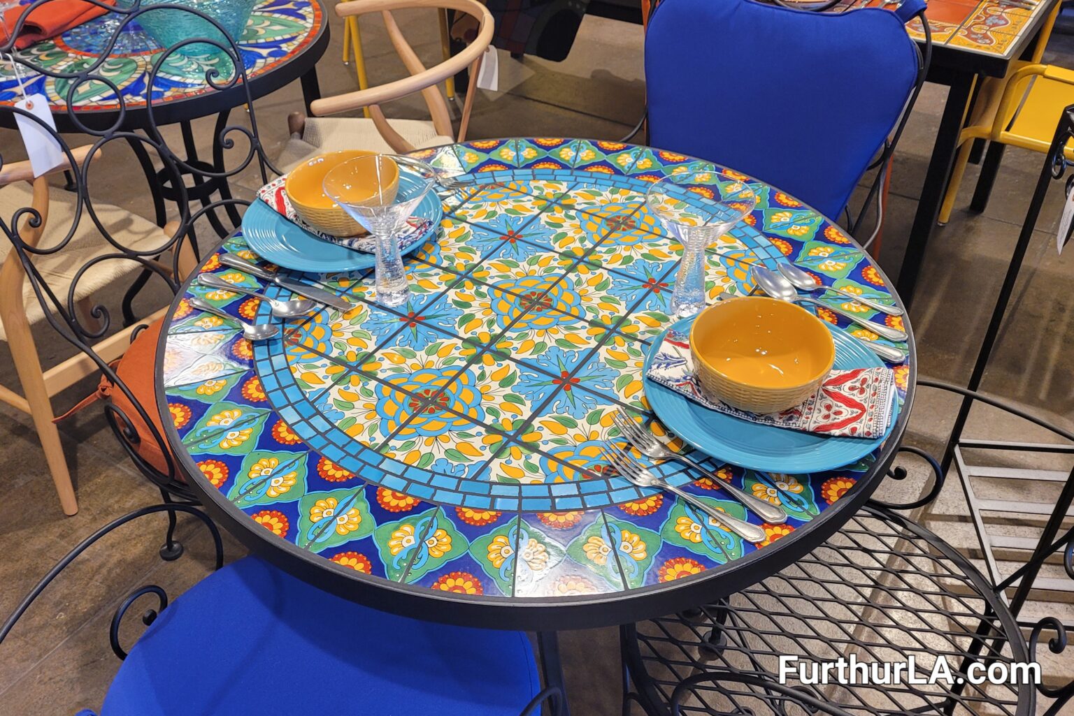 Talavera Malibu and Mosaic Tile Tables for Sale - Page 2 of 3 - Furthur ...