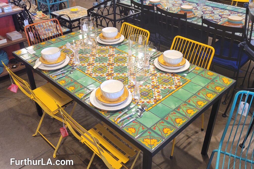 Large Mosaic and Talavera Tables - Page 2 of 3 - Furthur Furniture Los ...