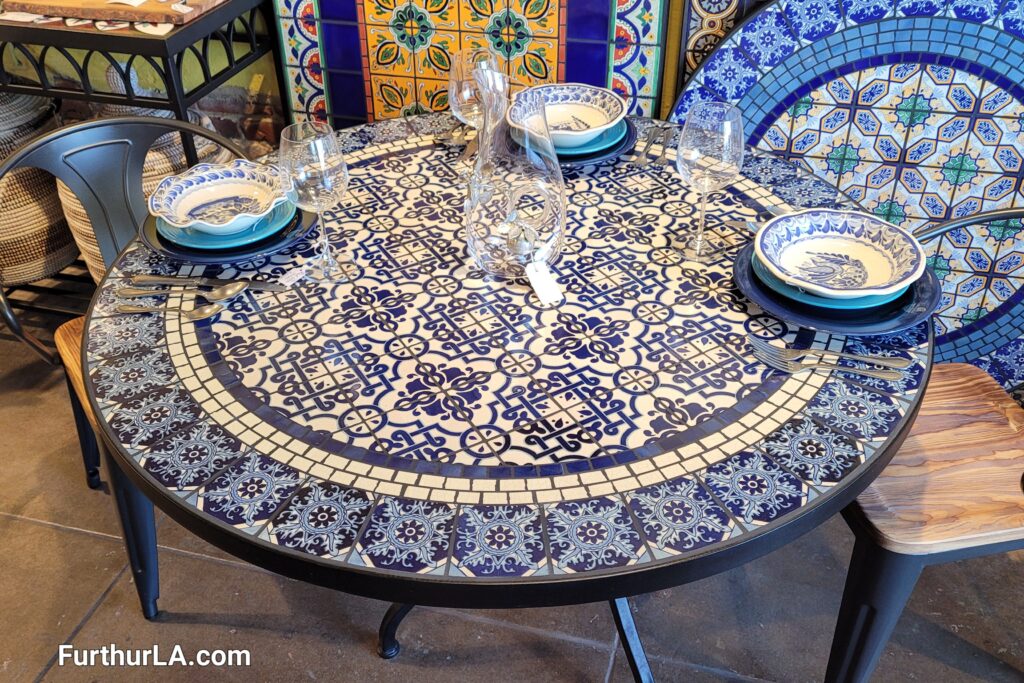 Large Mosaic and Talavera Tables - Page 2 of 3 - Furthur Furniture Los ...